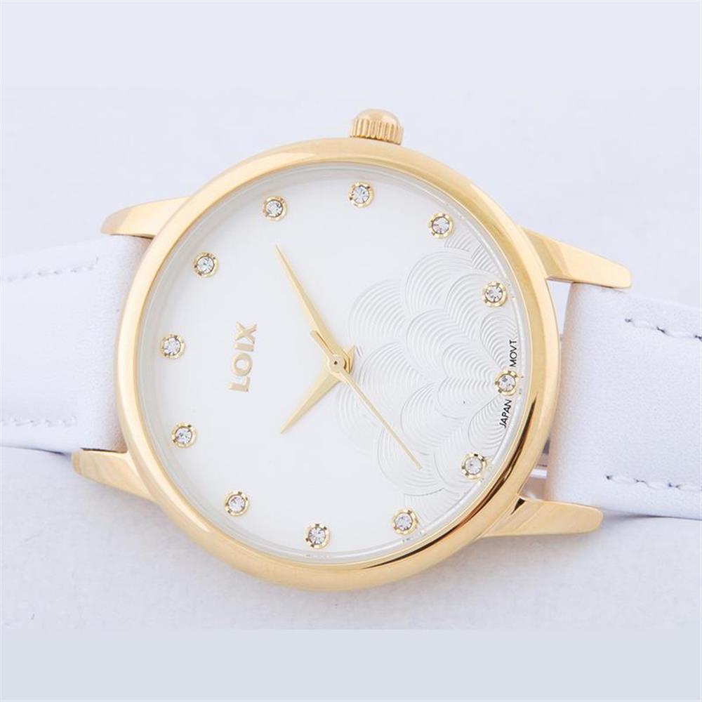 exito.com | Reloj Para Dama Loix L1113-02 Blanco | Éxito