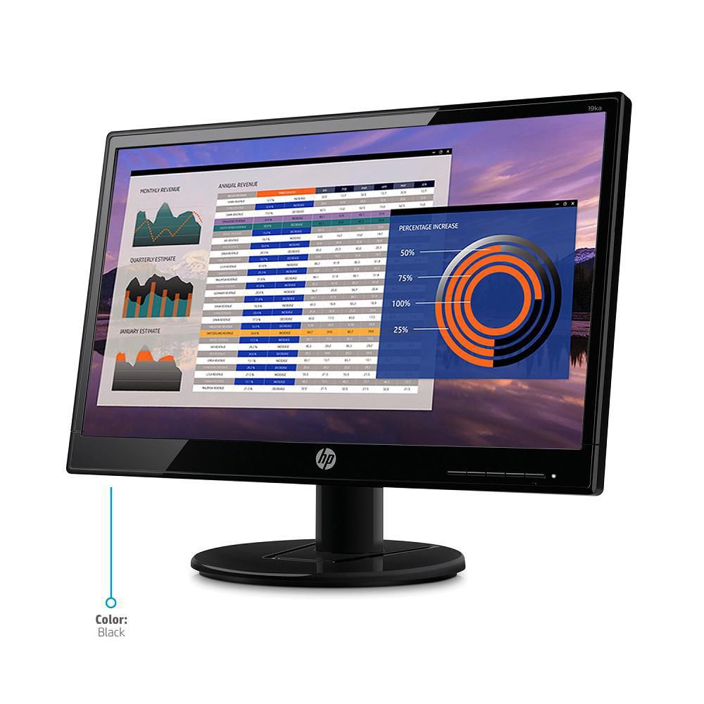 exito.com | Monitor HP Led 18.5 Pulgadas VGA 19ka