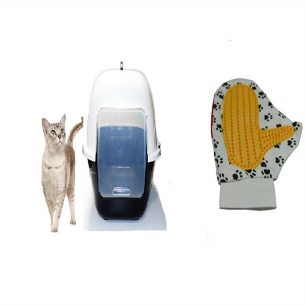 exito.com | Arenera Sanitario Grande Para Gatos + Pala + Guante | Éxito