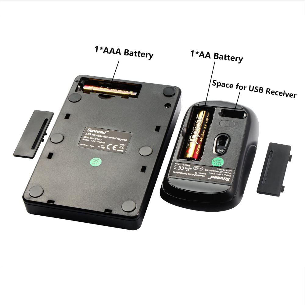 exito.com | Teclado Numérico Y Mouse Inalámbricos Sunreed | Éxito