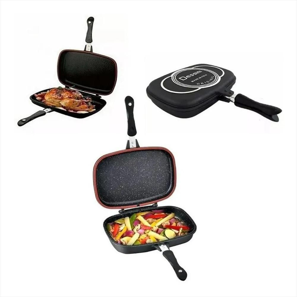exito.com | Sarten Doble Parrilla Dessini Dual Grill 40 Cm Doble | Éxito