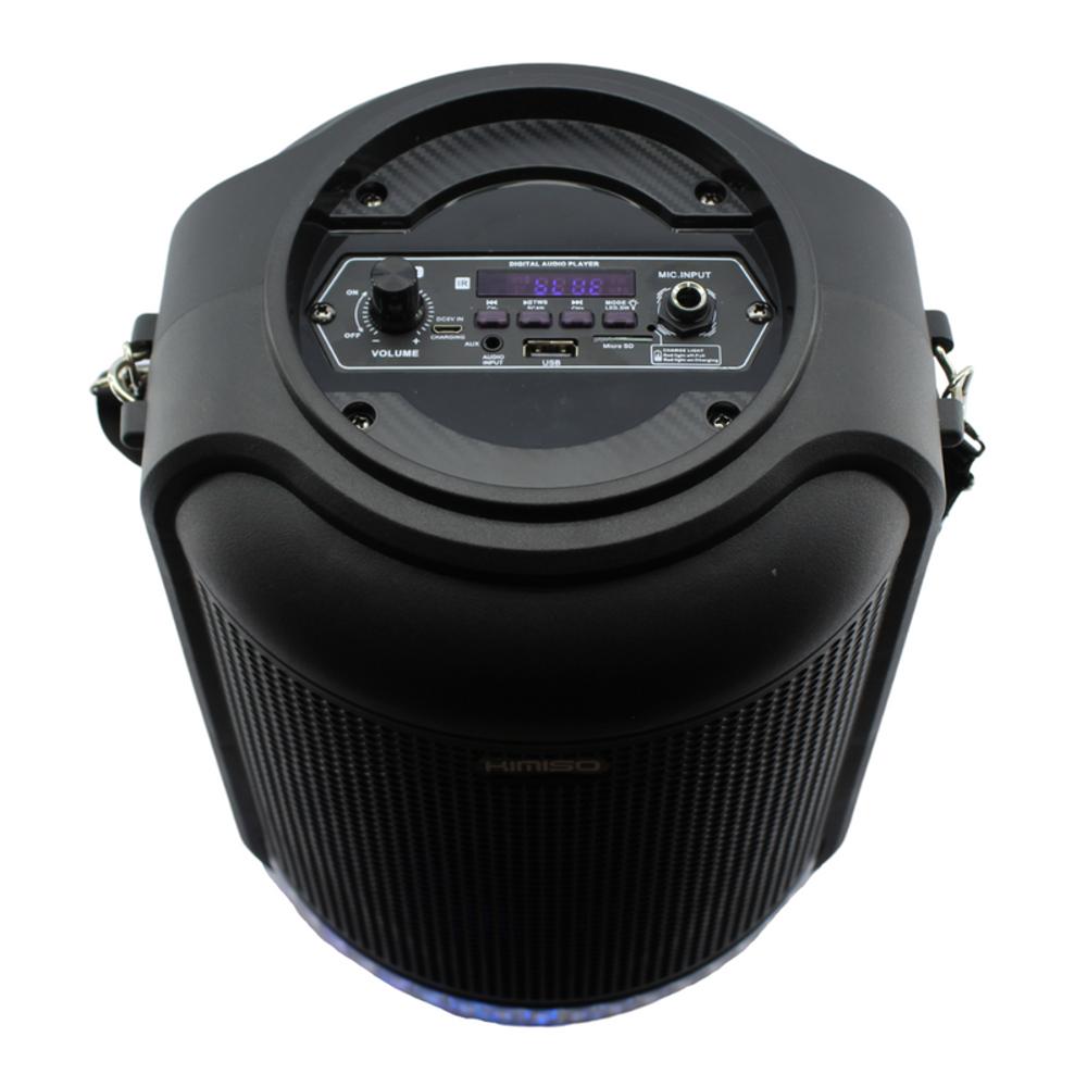 Parlante Portátil Kimiso Qs 3602 Karaoke Con Micrófono Alámbrico img #2