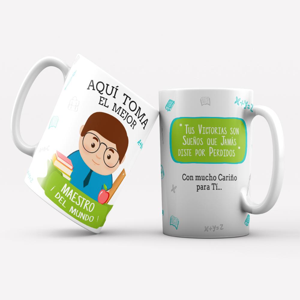 exito.com | Mug Profesión Maestro 325Ml Blanco | Éxito