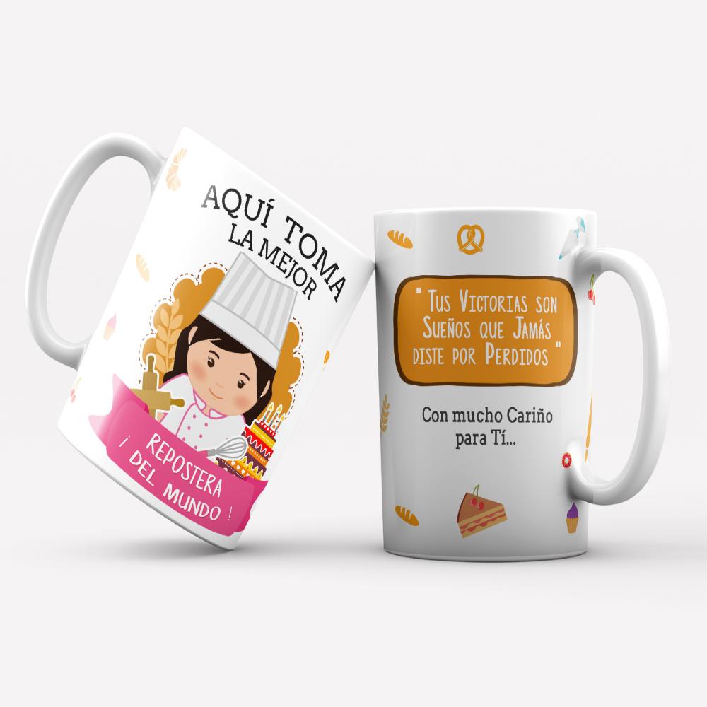 exito.com | Mug Profesión Repostera 325Ml Blanco | Éxito