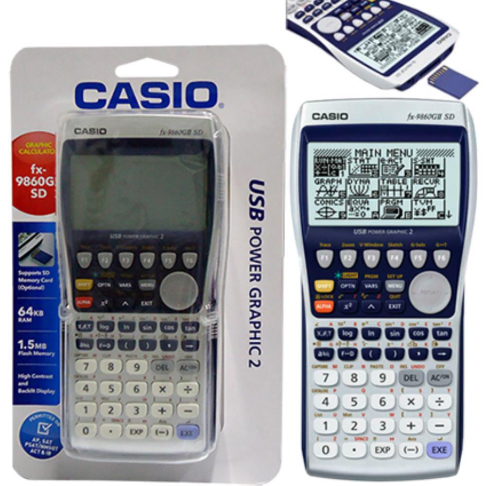exito.com | Calculadora Casio Graficadora Vpam Luz FX-9860GIISD | Éxito
